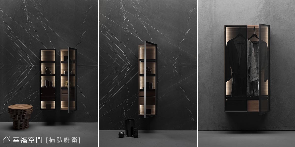 falper Butler櫥櫃│解放傳統浴室配置的美型風格收納－幸福空間