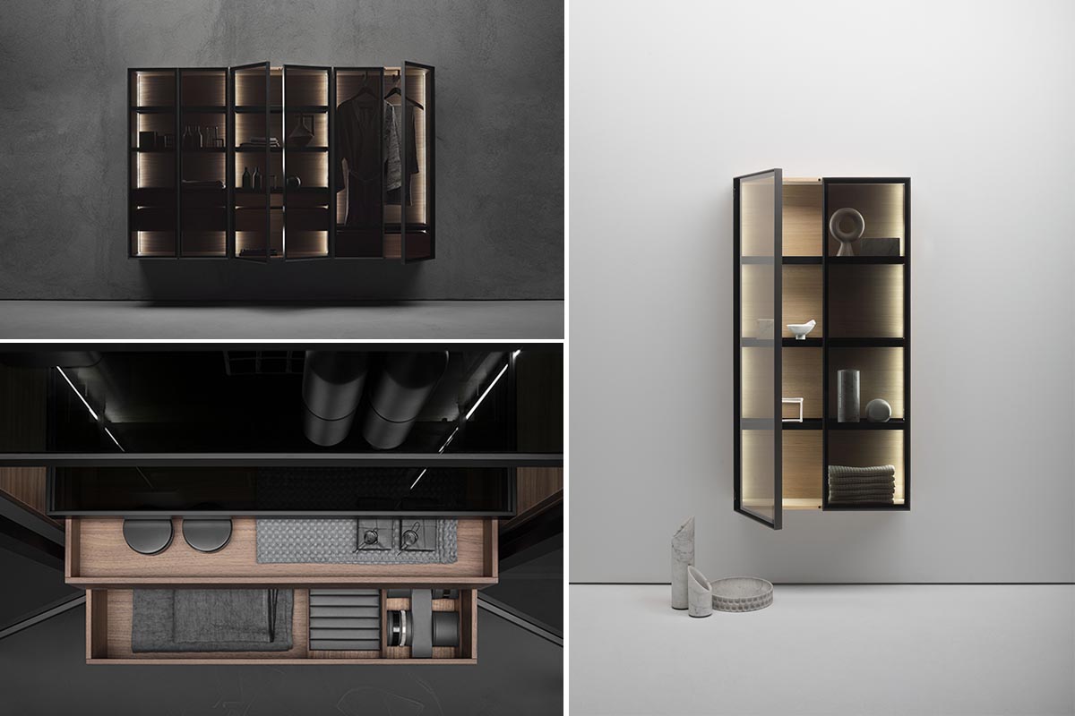 falper Butler櫥櫃│解放傳統浴室配置的美型風格收納－幸福空間