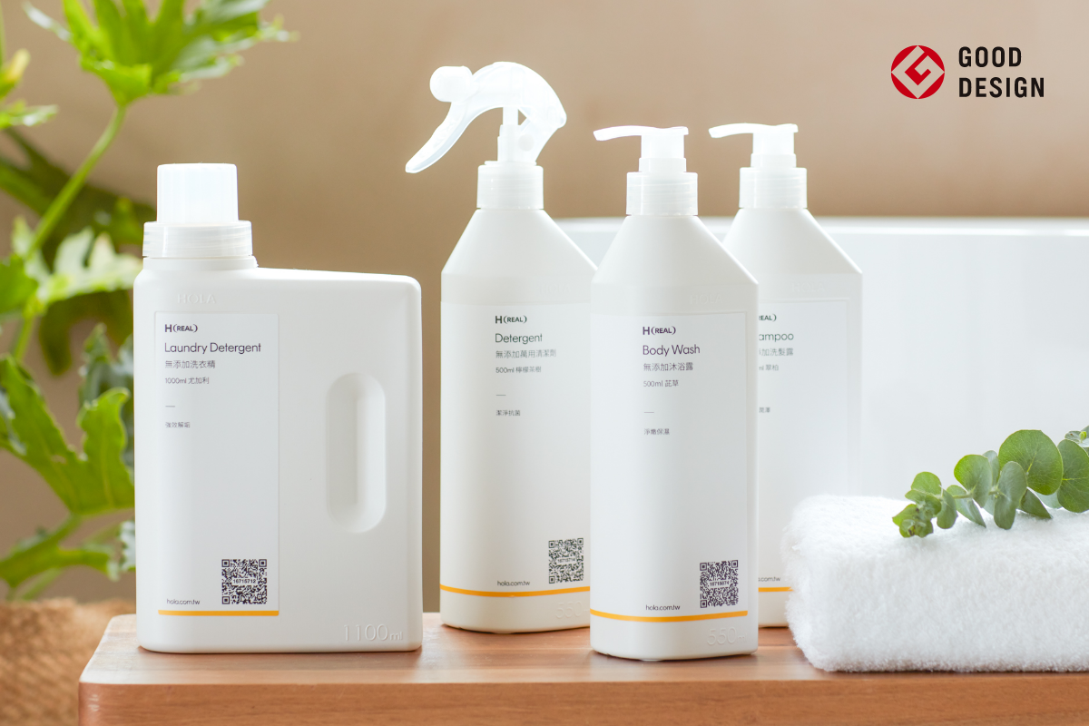 HOLA REAL洗劑系列榮獲日本GOOD DESIGN AWARD、金點設計獎雙重肯定！－幸福空間